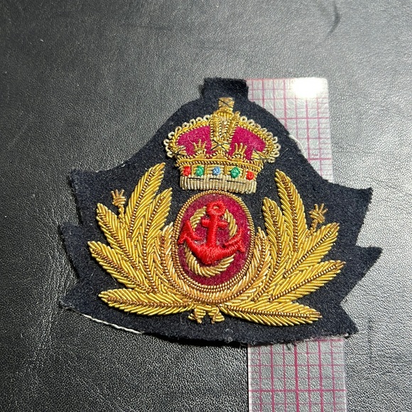Accessories | Vintage Crown Patch W Gold Trim | Poshmark